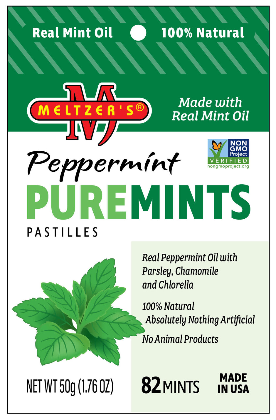 Meltzer's Puremints All Natural Breath Mints - the BEST! Non-GMO